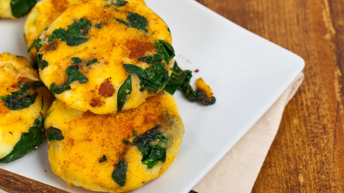 Spinach and Garlic Potato Patties – Ottawa Farm Fresh